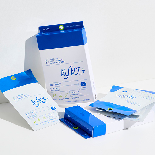 ピュアブラック / ALFACE(オルフェス)(フェイス用シートパック・マスク